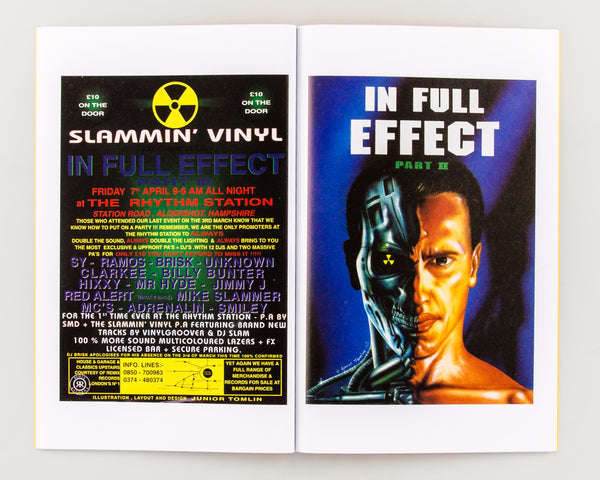 U.K. Rave Flyers from 1991 to 1996 | Village. Leeds, UK